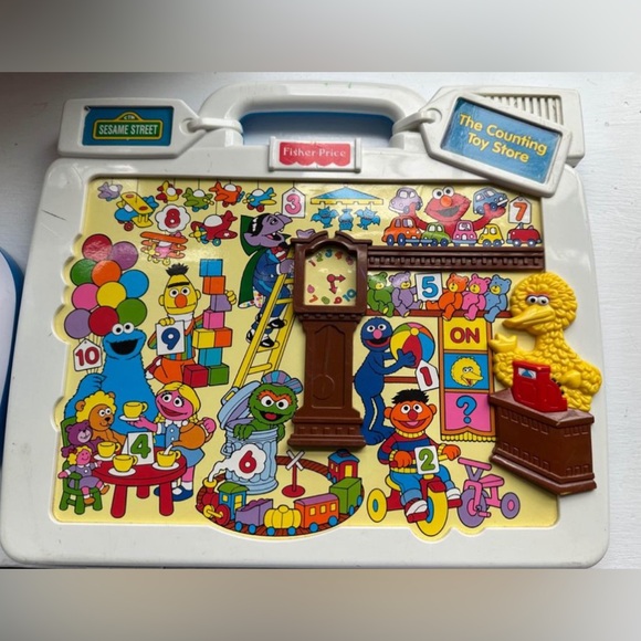 Sesame Street | Toys | Vintage Sesame Street Counting Toy Store Fisher ...